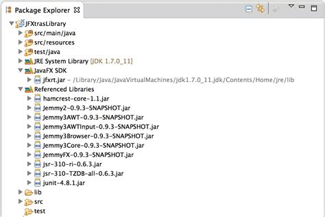 Javafx Jfxtras Library