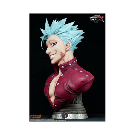 Statue Buste De Ban Renard De Lavarice The Seven Deadly Sins Taka