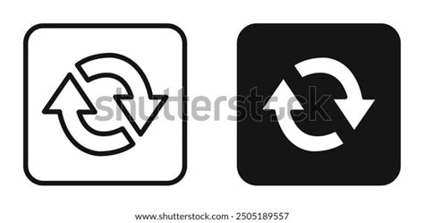 Converter Vector Icon Black Blue Colors Stock Vector Royalty Free