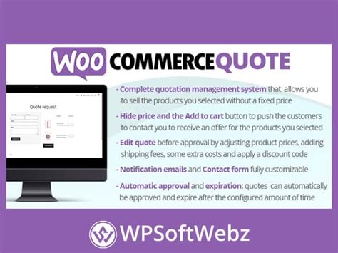 Woocommerce Quote Plugin Latest Version