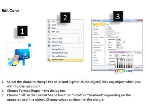 PowerPoint Design Slides Email Internet Snail Mail Ppt Slidelayout
