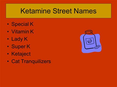 Ketamine Street Names