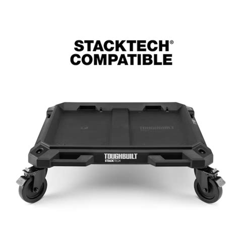 Toughbuilt Tb B1 T 10 Stacktech 4 Wheel Dolly Cart Atlas Machinery