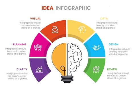 Premium Vector Analysis And Creative Brain Isolated On White Background