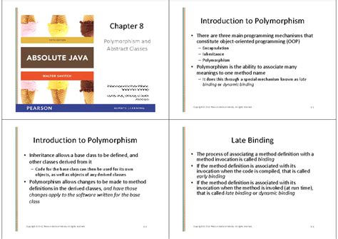 Polymorphism Slides Chapter 8 Polymorphism And Ab Cl Ab Stract Cl
