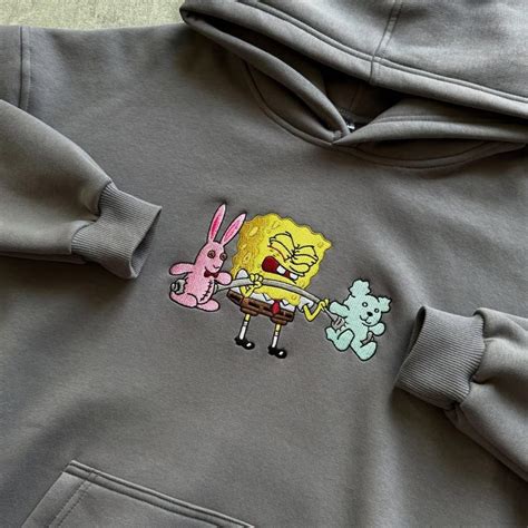 Spongebob Sweater Adult Etsy