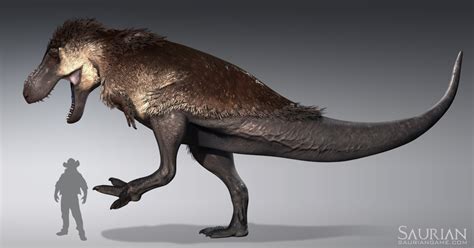 A Dinosaur A Day Saurian T Rex At The Date Of This Bracket