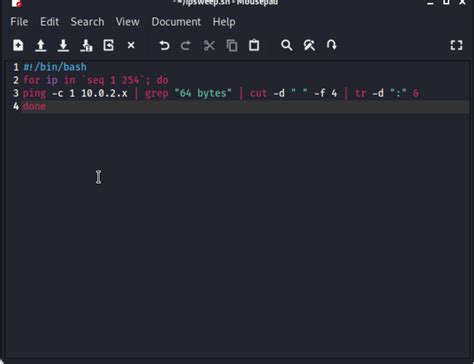 writing a ping sweeper i am taking a course called practical… by