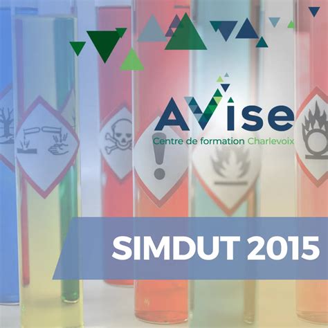 Simdut 2015 Avise Centre De Formation Charlevoix