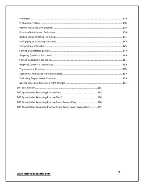 Dat Quantitative Reasoning Workbook 2020 2021 The Most Comprehensive