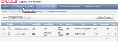 building charts gantts and maps with oracle application express 4 0