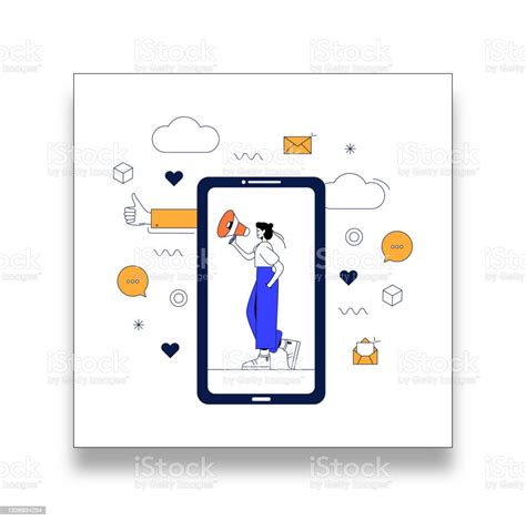 소셜 미디어 와 디지털 마케팅의 현대적인 평면 디자인 개념 개념에 대한 스톡 벡터 아트 및 기타 이미지 개념 검색 엔진 계획 Istock