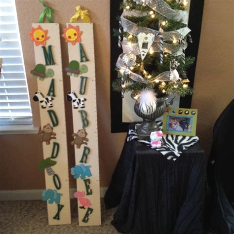 Growth Charts For The Niece And Nephew Ladder Decor Niece And