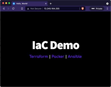 github ruanbekker terraform packer ansible nginx basic example of using terraform packer and