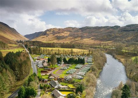Loch Awe Holiday Park In Bridge Of Awe Taynuilt Argyll Southern