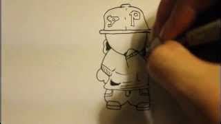 How To Draw Graffiti Characters Step By Step