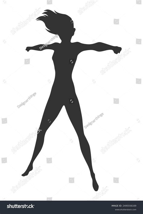 Woman Superhero Silhouette Business Woman Revealed Stock Illustration 2495556169 Shutterstock