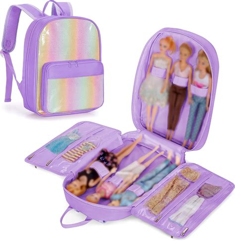 Graoso Carrying Backpack Compatible With Barbie Dolls 12