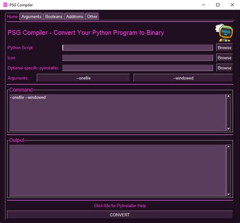 Psgcompiler Pysimplegui Documentation