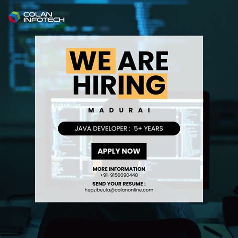 Colan Infotech Pvt Ltd Madurai On Linkedin Maduraijavadeveloper