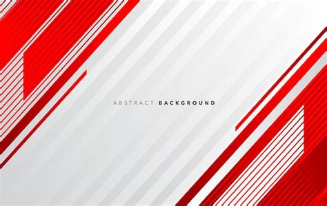 Premium Vector Red Modern Abstract Background Design