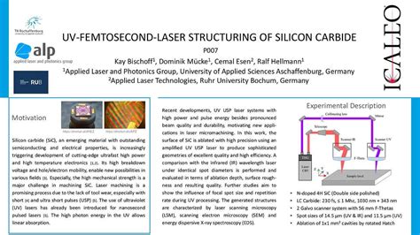 Uv Femtosecond Laser Structuring Of Silicon Carbide Underline