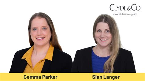 Gemma Parker And Sian Langer Promoted To Partner At Clyde And Co