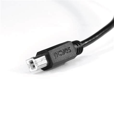 Cabo Para Impressora Usb A Macho Para Usb B Macho Awg Puro Cobre Metros Puabm