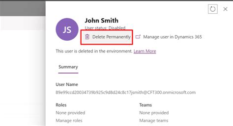 Permanently Delete Users From Power Platform D365 Demystified