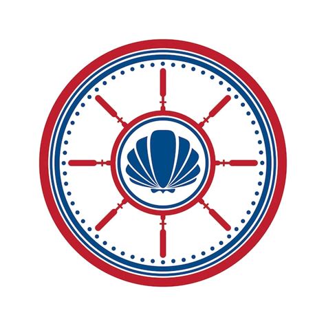 Premium Vector Shell Symbol On White