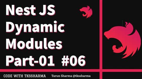 Nest JS Advanced Course Nest JS Dynamic Modules Part 1 06 YouTube