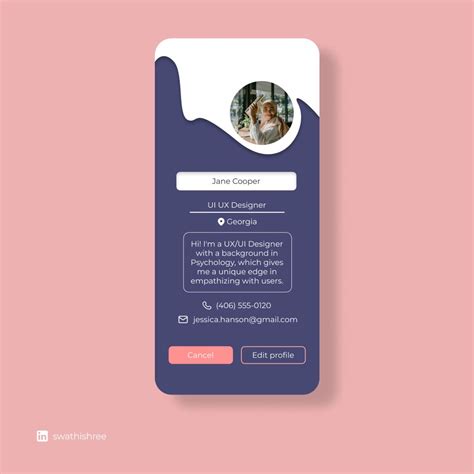 Swathi Shree On Linkedin Dailyui Figma Uiux Figmadesign