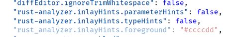 Is There A Setting To Change The Color Of Inlay Hints Issue 4334 Rust Lang Rust Analyzer