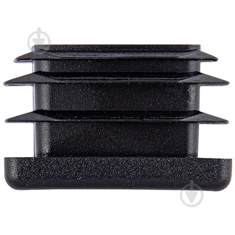 ᐉ Заглушка на трубу квадратна Snapt 44924 чорна 4 шт 30х30 мм внутрішня • Краща ціна в Києві