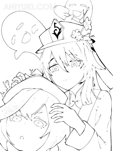 Coloriages Qiqi Aniyuki Anime Portal