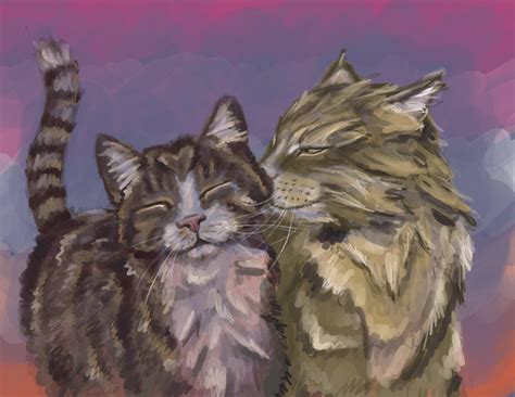 Mothwing X Leafpool By Me Happy Pride Month Rwarriorcats