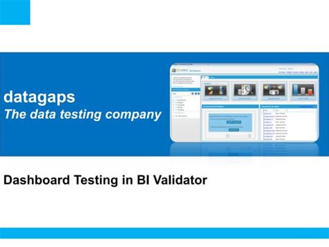 bi validator regression testing of oracle business intelligence