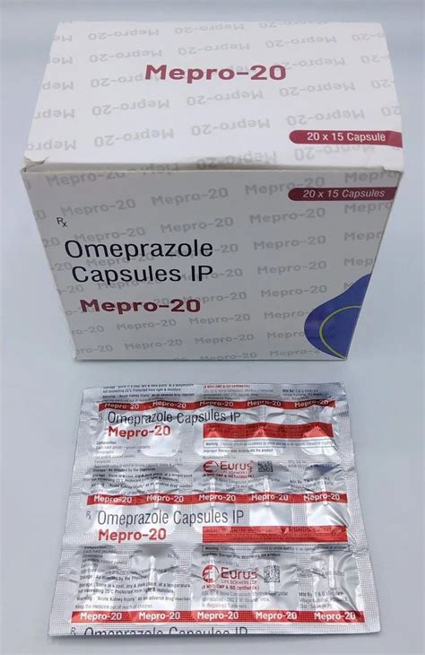 Mepro 20 Cap 20 Mg At Rs 840box In Ahmedabad Id 2848989722933