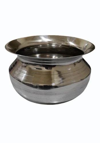 Capacity 2000 Ml Stainless Steel Mini Handi For Home At ₹ 345piece
