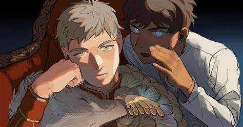 Laios Thorden And Kabru Dungeon Meshi Drawn By Sanmarino Danbooru