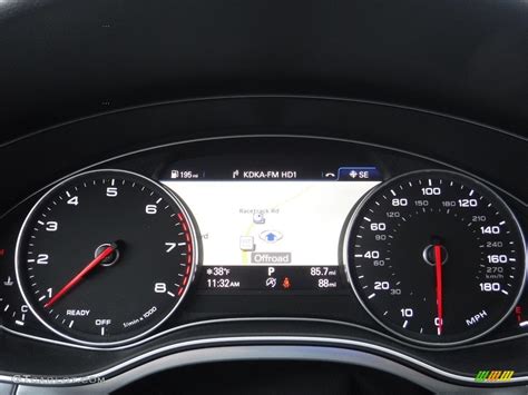 2017 Audi A6 30 Tfsi Premium Plus Quattro Gauges Photos