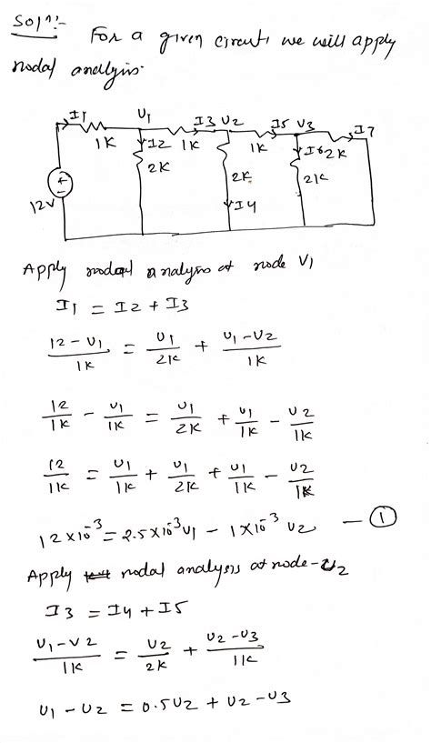 [solved] calculate the voltages u1 u2 and u3 r1 u1 r2 u2 r3 u3 r6