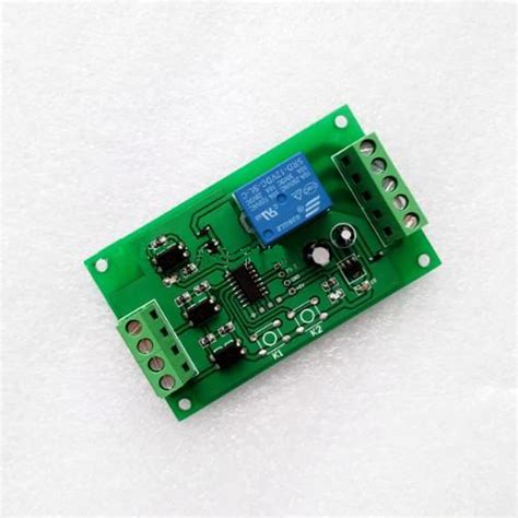 Two Signal Inputs Programmable Control Board Relay Module Trigger Delay