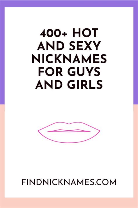 Sexy Nicknames For Guys And Girls Hot Nicknames For Girlfriend Names To Call Babefriend Cool