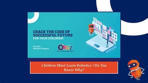 Robogenius Unleashing Potential Through Educational Robotics Pdf