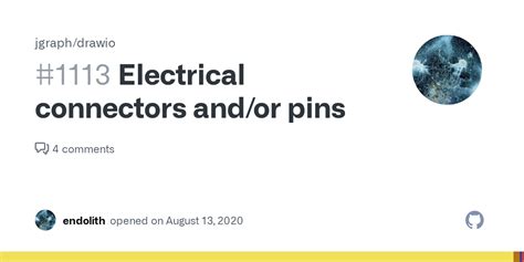 Electrical Connectors And Or Pins Issue Jgraph Drawio GitHub
