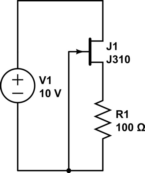Analog Single MOSFET Current Source JFET Like Electrical Engineering Stack Exchange