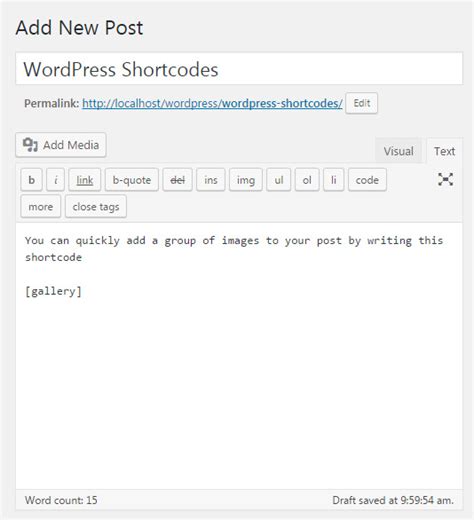 How To Use Wordpress Shortcodes 19 Coders