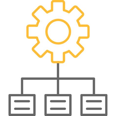 Hierarchy Generic Black Outline Icon