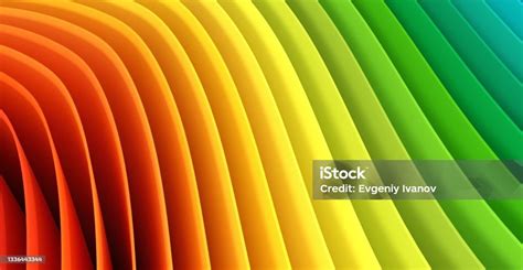 다른 색상의 컬러 플라스틱 시트 무지개 종이 패턴 3d 다층 효과에 대한 스톡 벡터 아트 및 기타 이미지 다층 효과 플라스틱 0명 Istock
